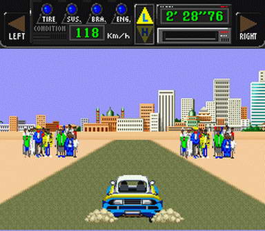 Jaleco Rally: Big Run - The Supreme 4WD Challenge (Super NES) - N.i.n ...